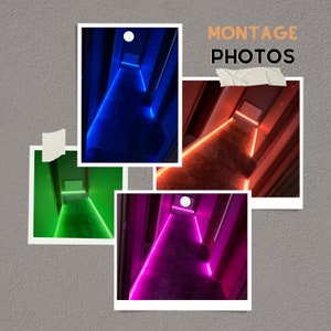 Baseboard Molding With Led Duct, Each Pieces 240x10cm/9,4''wx3,9''h ...