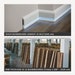 Baseboard Molding With Led Duct, Each Pieces 240x10cm/9,4''wx3,9''h ...