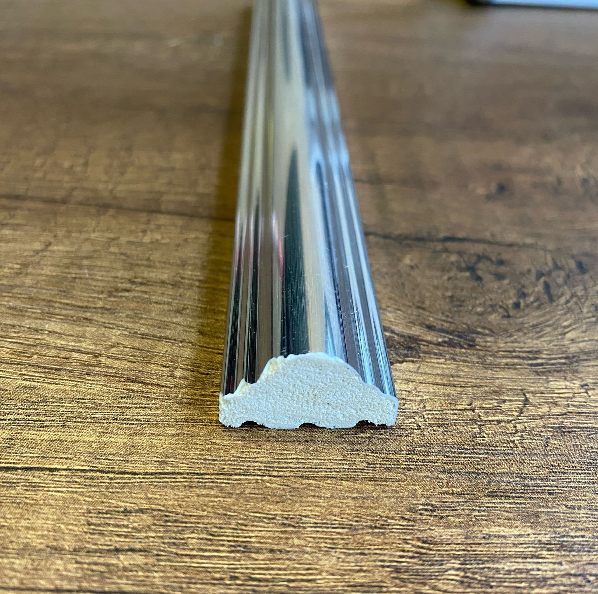 Shiny Silver Wall Molding, Silver Wall Molding Kit, Shiny Wall Moldings ...