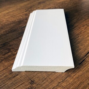 The Package of 24 Baseboard Moldings (totaly 57,6m/2.268'') White ...