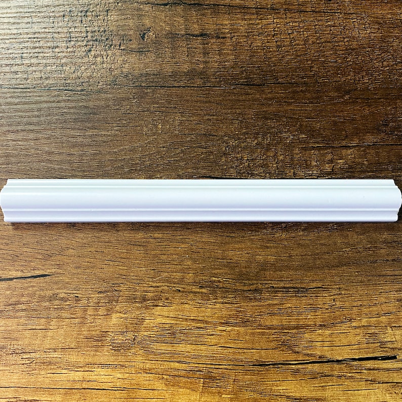 Pre-cut 2.5 Cm Wall Molding Frame Kit, Paintable White Wall Panel ...