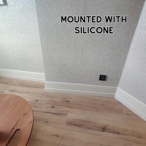 Hotel Baseboard Molding Suitable for Rooms Durable Paintable White Base ...