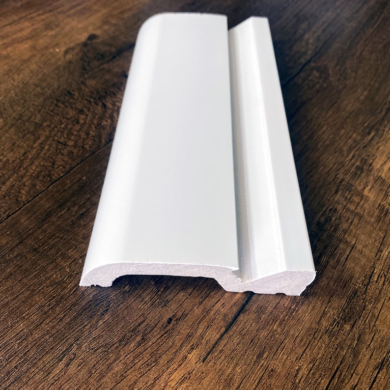 Baseboard Molding With Led Duct, Each Pieces 240x10cm/9,4''wx3,9''h ...