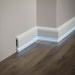 Indirect Lighting Skirtingboards, Led Duct White Baseboard Moulding ...
