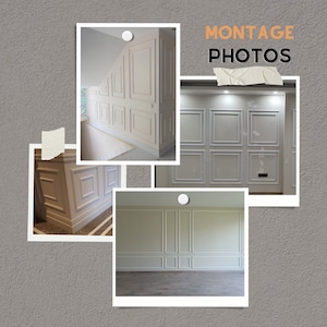 Wall Molding Border 8 Cm (3.1''), Each Moulding is 240x8x1,9 Cm (94.4x3 ...