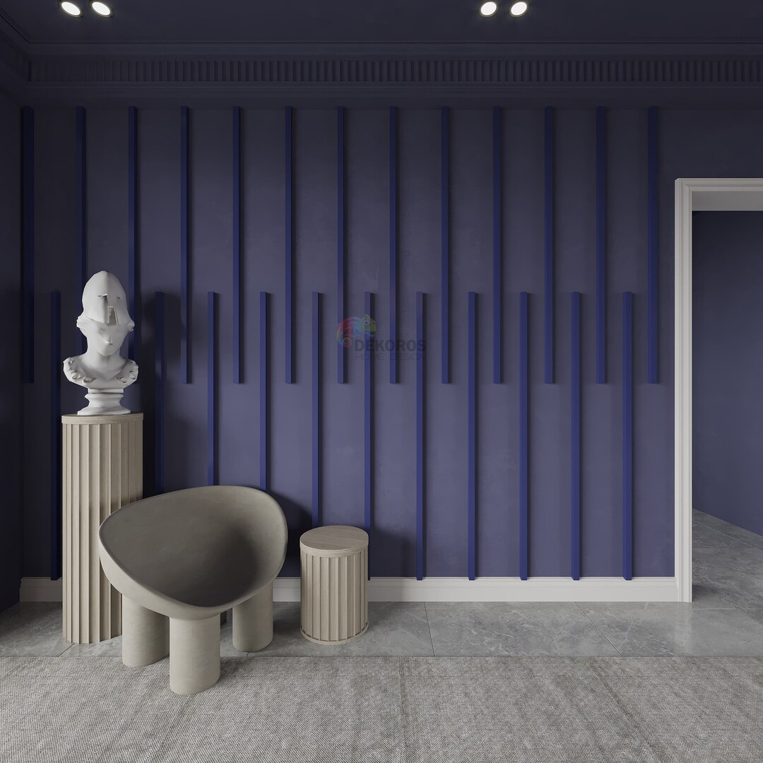 Ready Assemble Pre-cut 3cm Frame Mouldings, Wall Molding Kit, Board ...