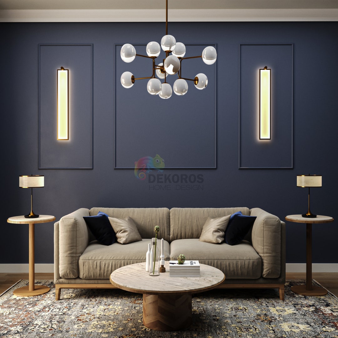 Wall Molding Kit Pre-cut 2,5 Cm/1'' , Model Moulding Frames - Resistant ...