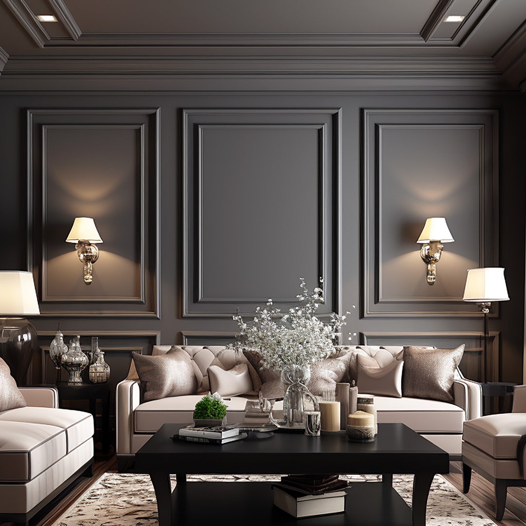 Wall Molding Design Panel Moldings, Pre-cut Ready to Install ...