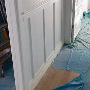 Wall Molding Border 8 Cm (3.1''), Each Moulding is 240x8x1,9 Cm (94.4x3 ...