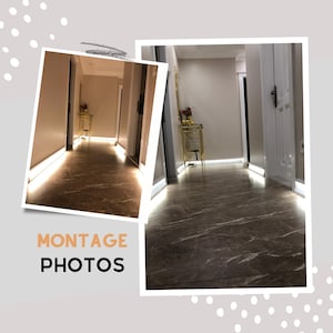 Indirect Lighting Skirtingboards, Led Duct White Baseboard Moulding ...