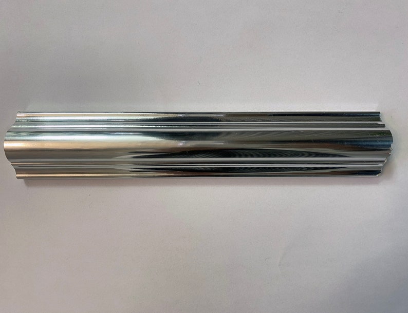 Silver Wall Molding Kit, Shiny Silver Wall Moldings, Silver Paneling ...