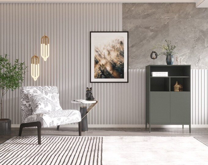 Do-it-yourself Wall Cladding, Pre-cut Lined Wall Formwork, Easy Install ...