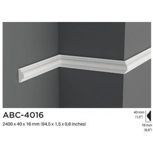 Half Wall Molding, Pre-cut 4cm Frame Mouldings 8cm Border Wainscoting ...
