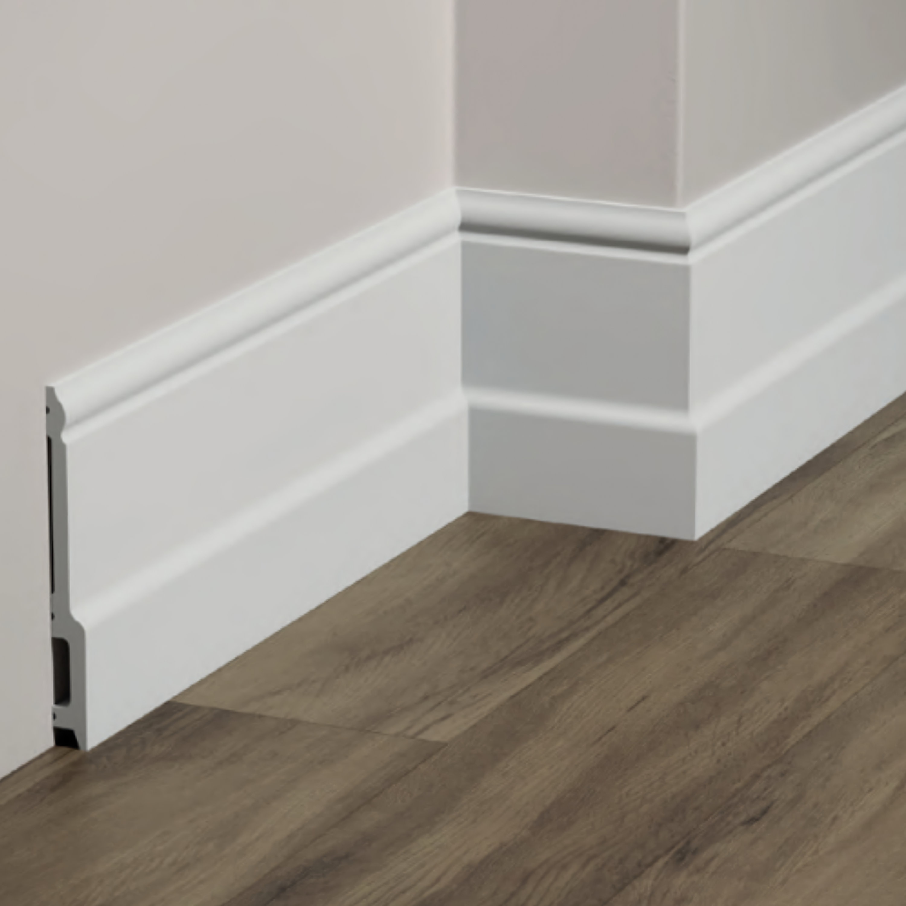 White baseboard store