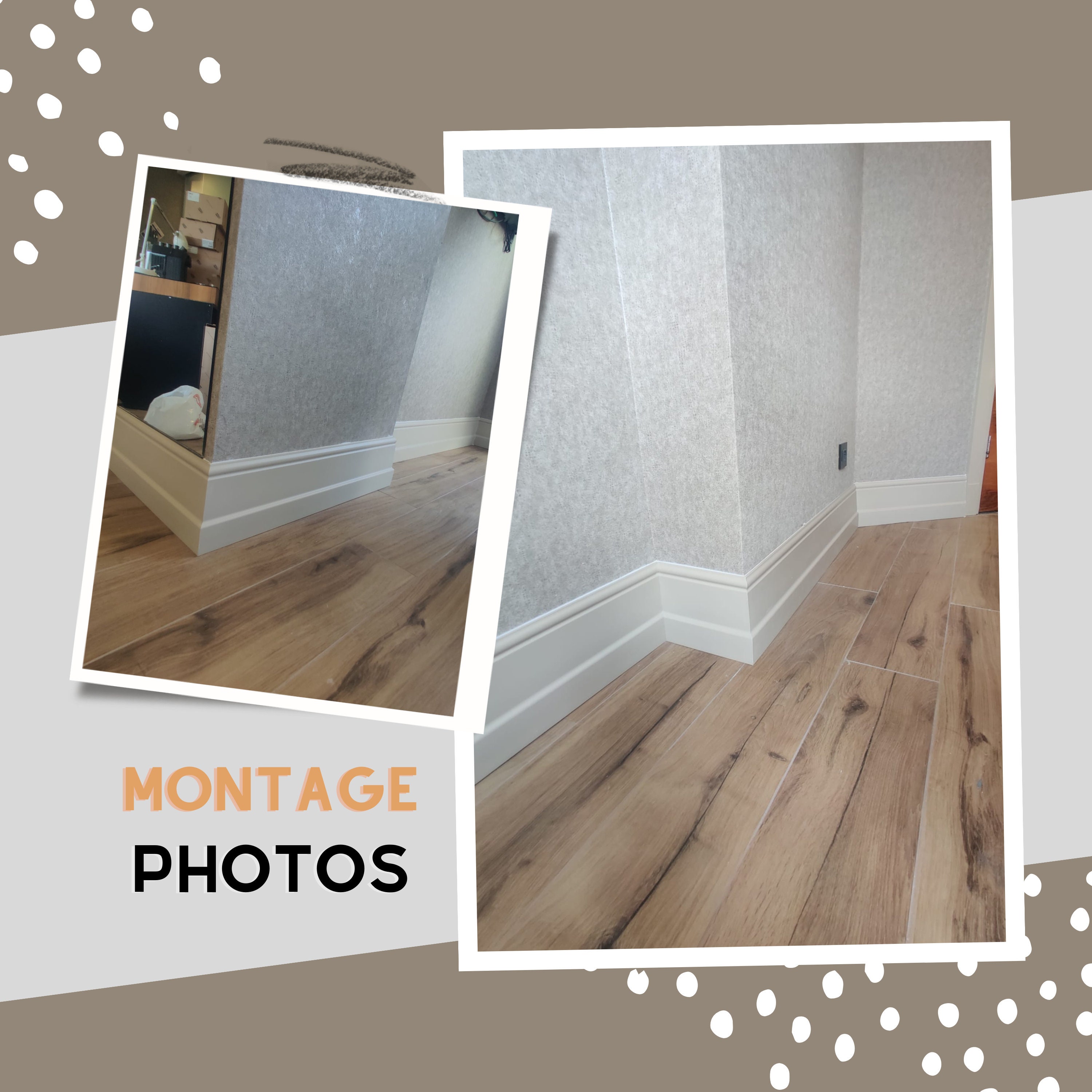 Hotel Baseboard Molding Suitable for Rooms Durable Paintable White Base ...