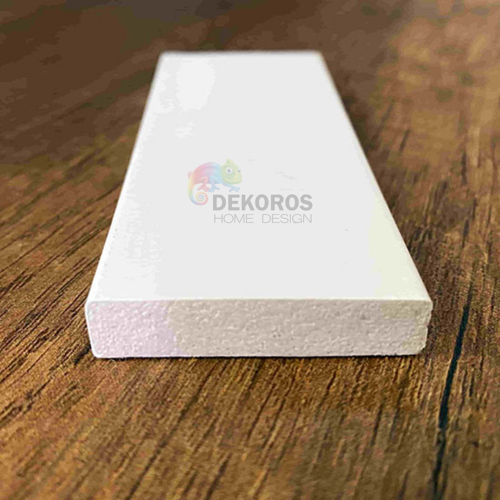 White Wall Molding Kit, Pre-cut 4cm Wall Molding Kit, Peel & Stick ...