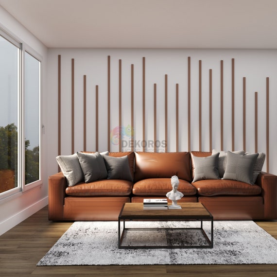 Contemporary Wood Walls Moulding Artizo Walnut The Wall Panelling