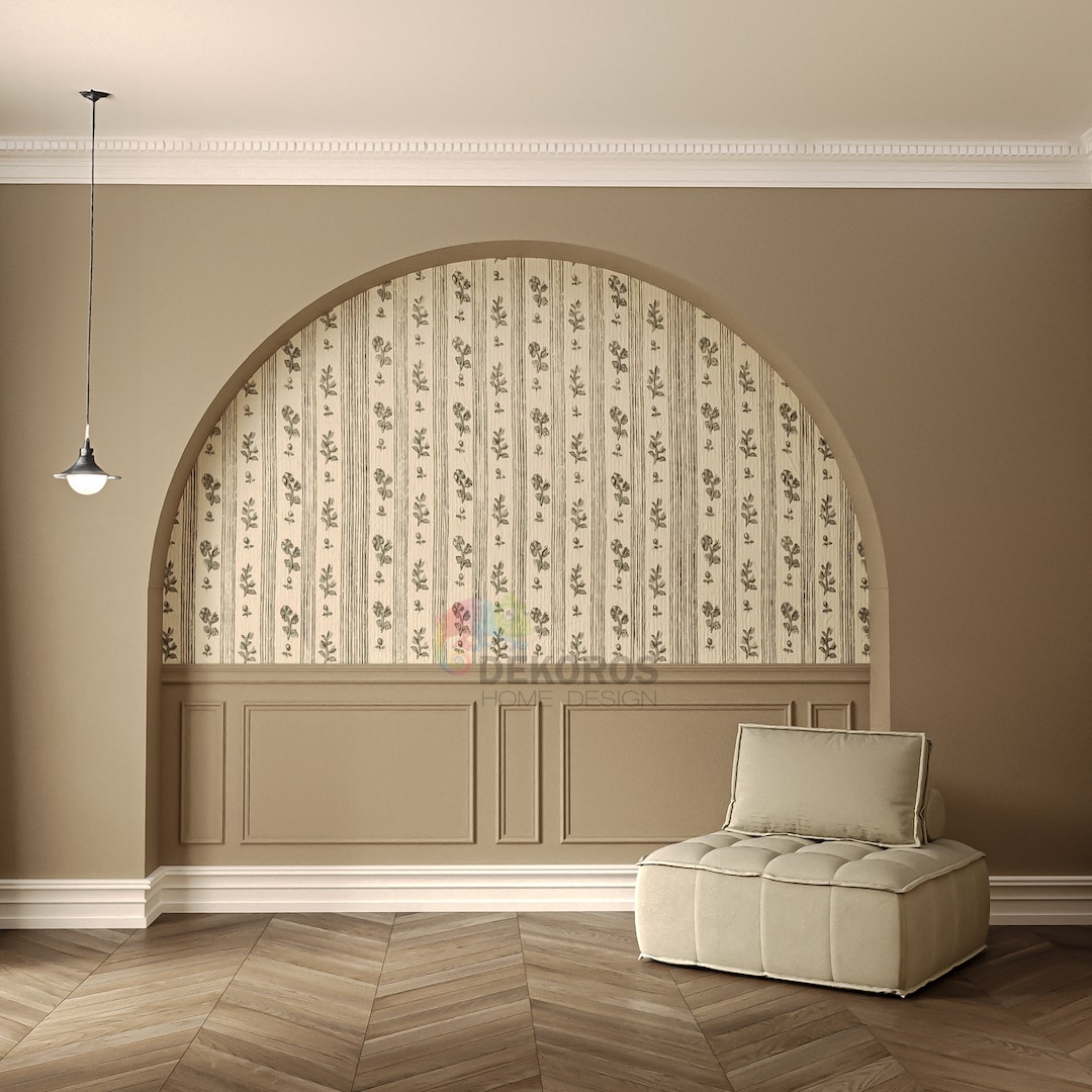 Wall Molding Kit, Half Wall Molding, Pre-cut 4cm Frame Mouldings 8cm ...