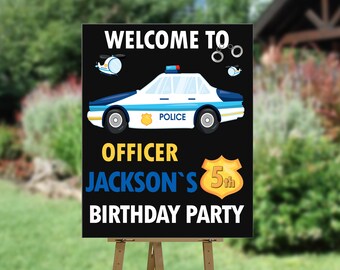 Police Party Poster - Etsy