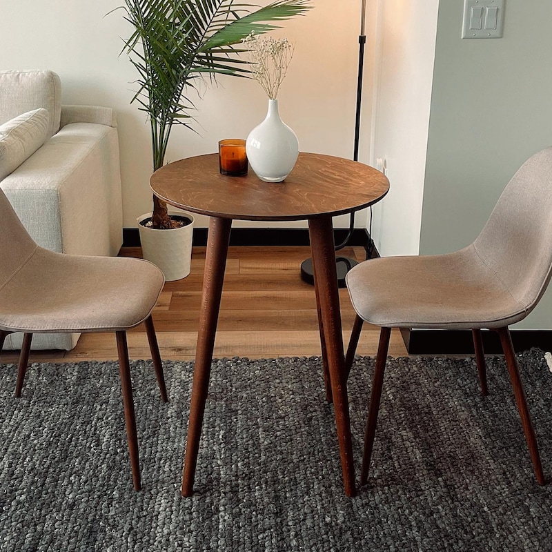 Round Small Cafe Tables - Etsy