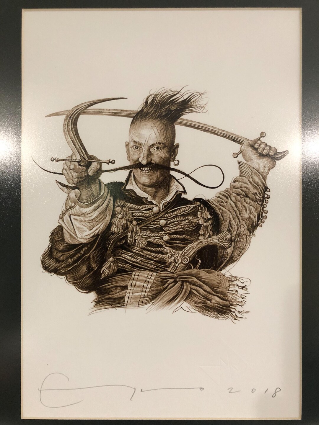 Ukrainian Cossack From the Series “how We Were Cossacks” 2018 Limited ...