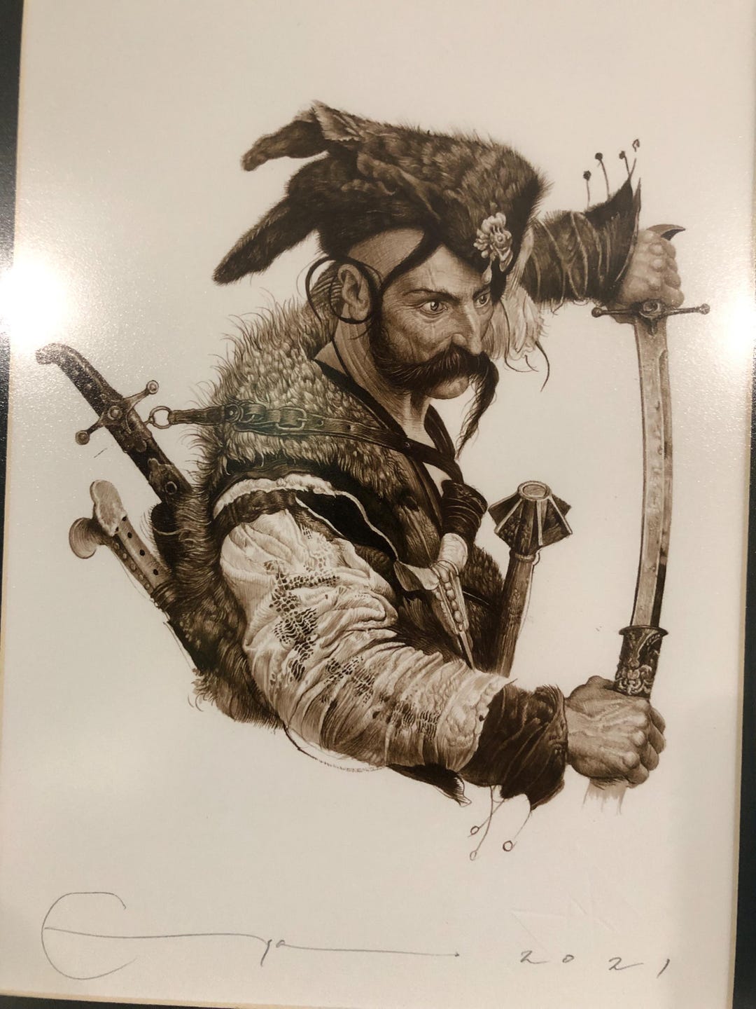 Cossack From the Series “how We Were Cossacks” 2021 Limited Edition ...