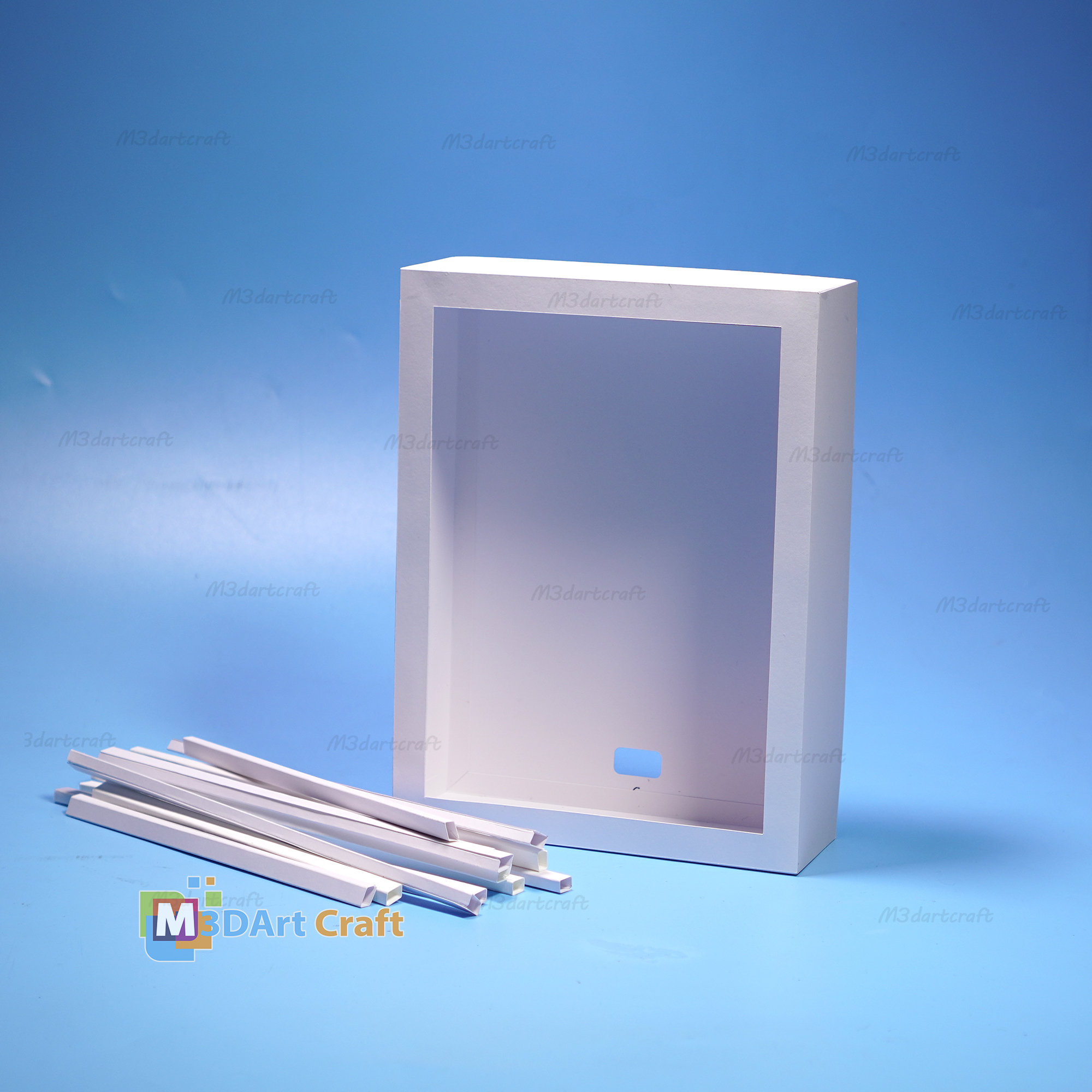 Rectangle Shadow Box Frame SVG for Cricut Projects and Spacer - Etsy ...