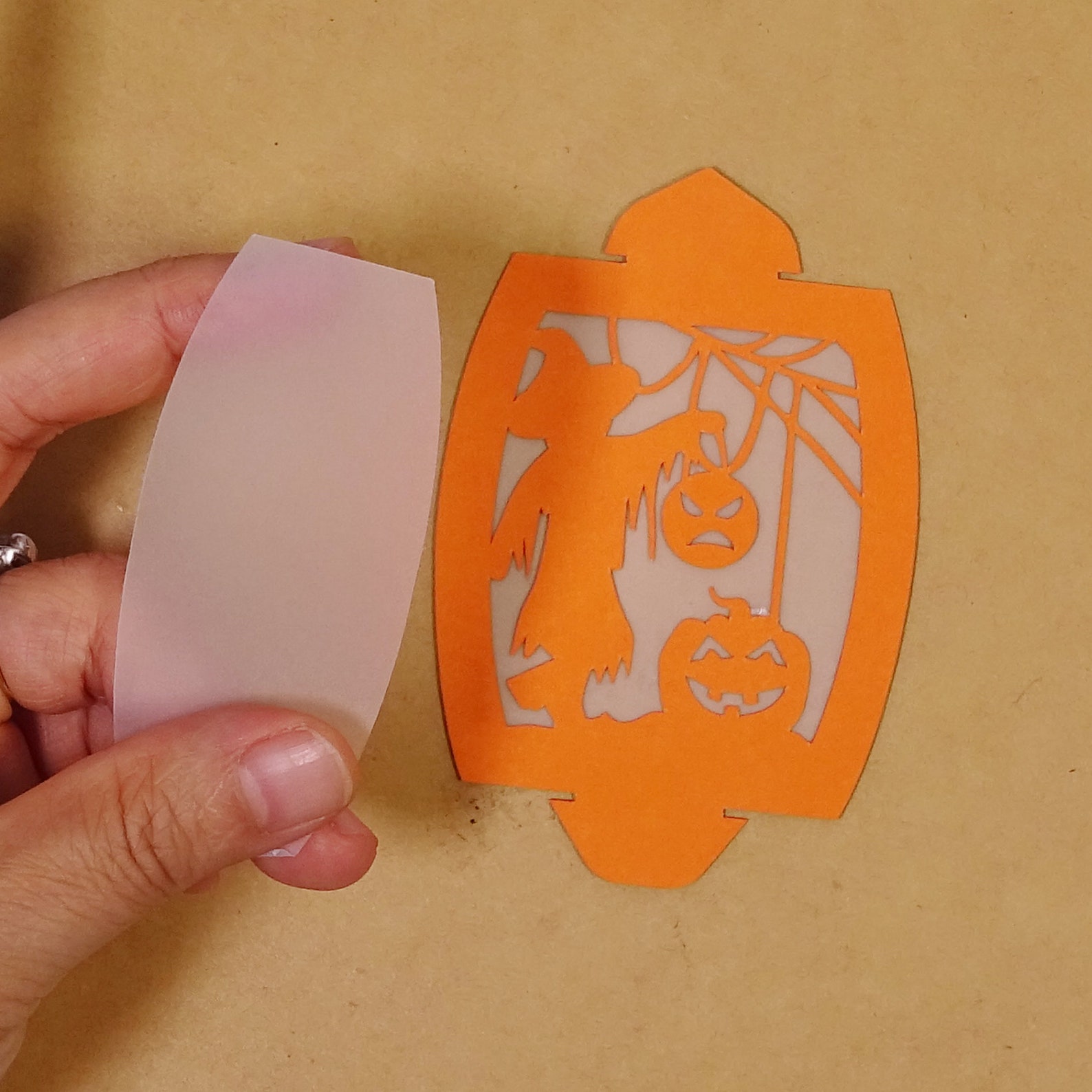 Witch Pumpkin Lantern PDF, SVG Templates for Cricut Project Paper ...