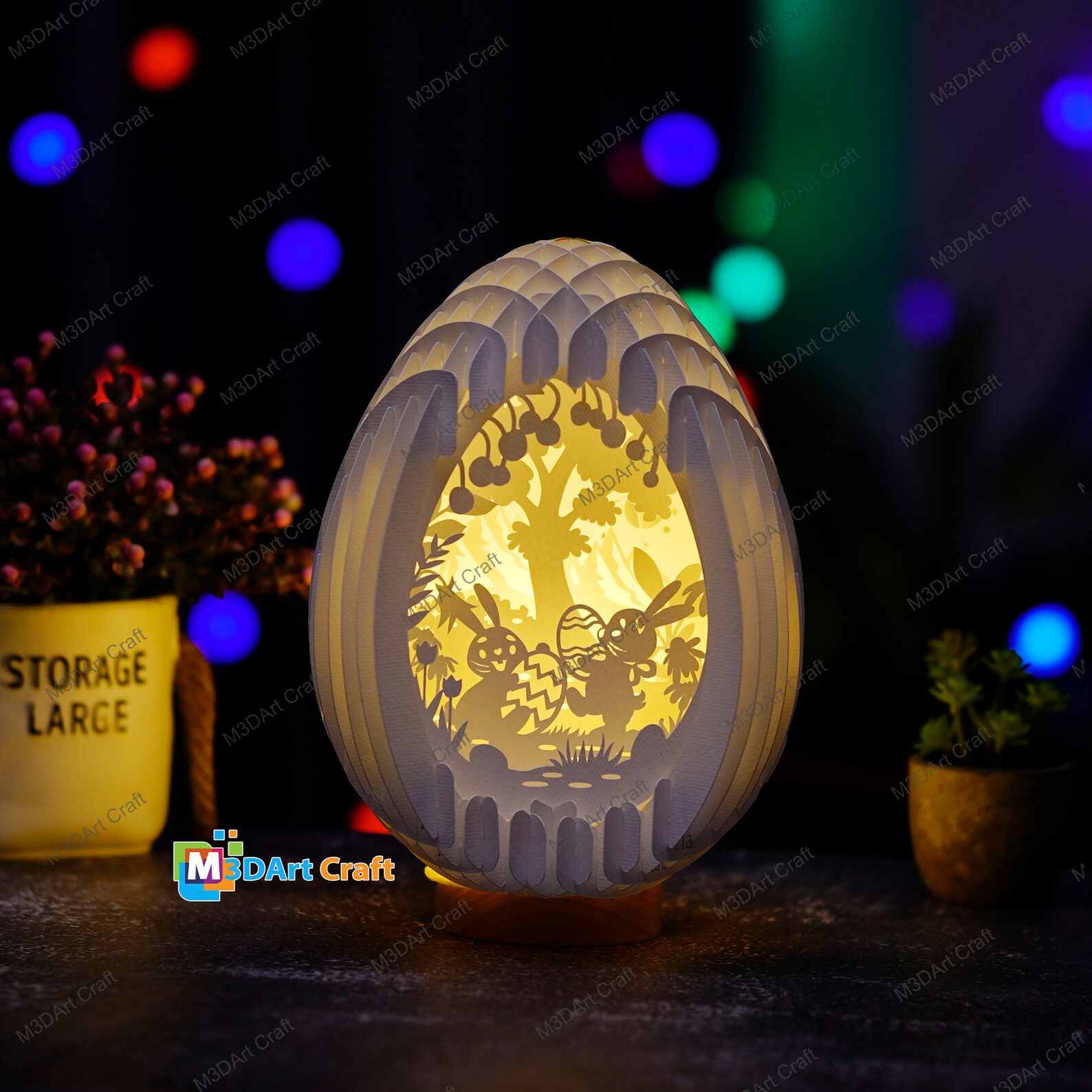 Set 2 Hug Egg in Easter Eggs Pop up PDF, SVG, Silhouette Template ...