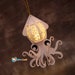 Set 3 Squid Lantern PDF, SVG, Silhouette Studio Templates - Ocean ...