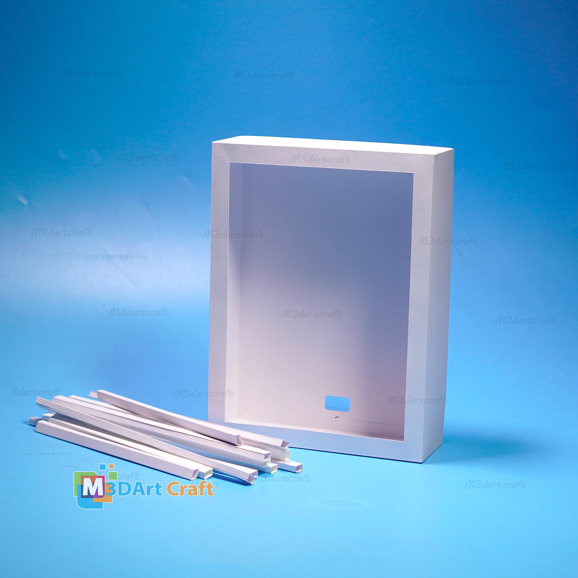 Rectangle Shadow Box Frame SVG for Cricut Projects and Spacer - Etsy Canada