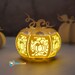 Witch Pumpkin Lantern PDF, SVG Templates for Cricut Project Paper ...