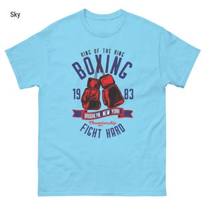Retro Boxing King of the Ring Championship Unisex Shirt for Boxers and ...