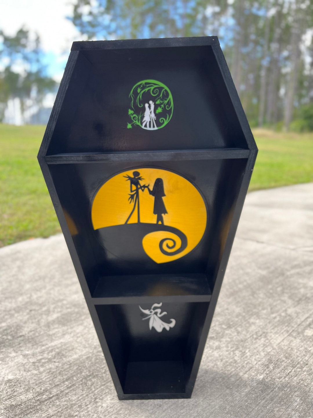 Nightmare Before Christmas Coffin Shelf - Etsy