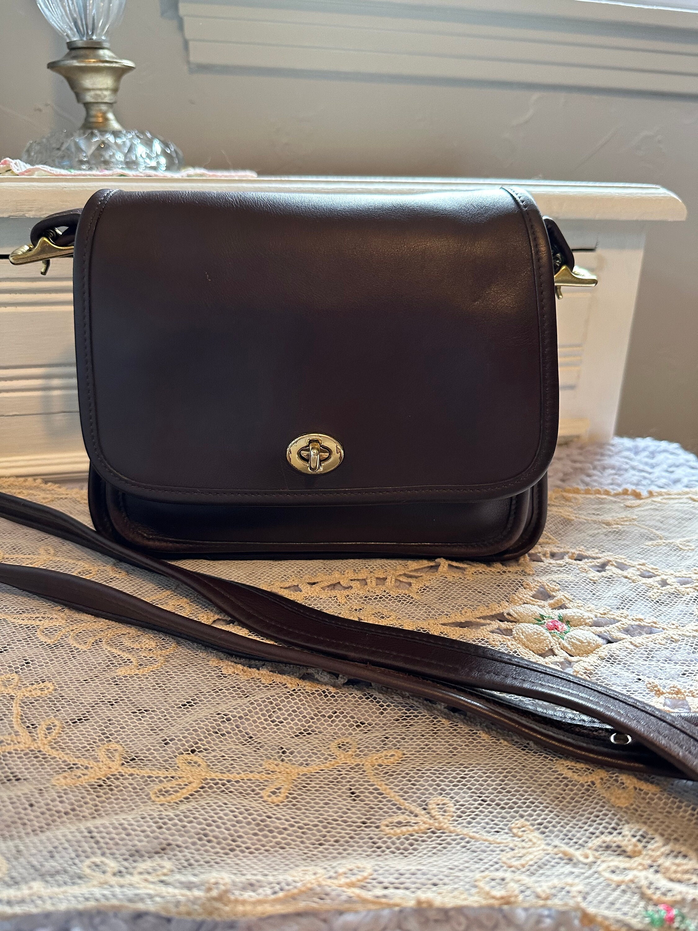 Beautiful Authentic Vintage Coach Ramblers Legacy Crossbody - Etsy