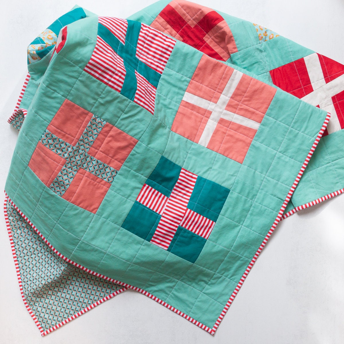Gift Wrap Quilt Pattern | PDF - Etsy