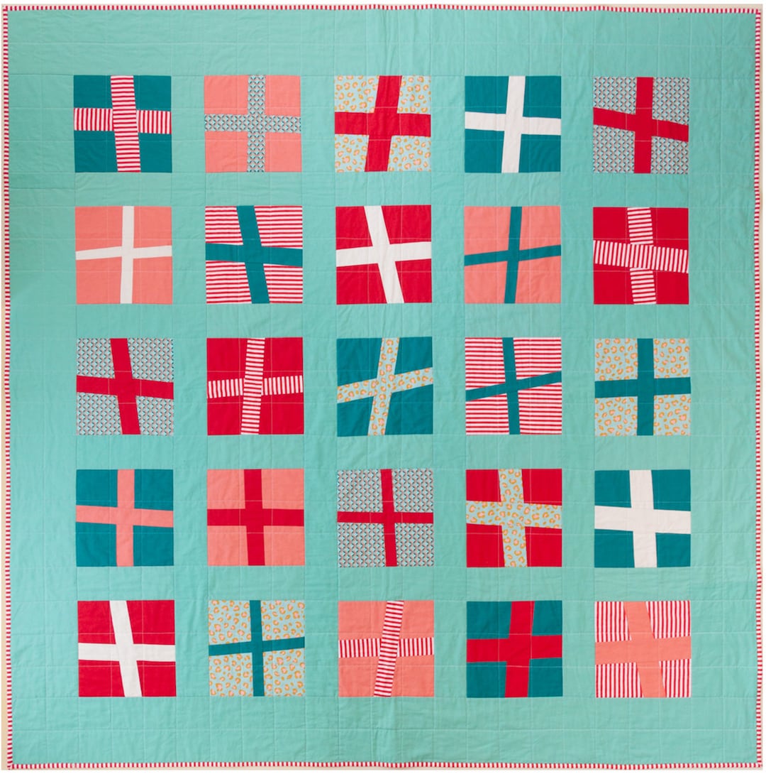 Gift Wrap Quilt Pattern | PDF - Etsy