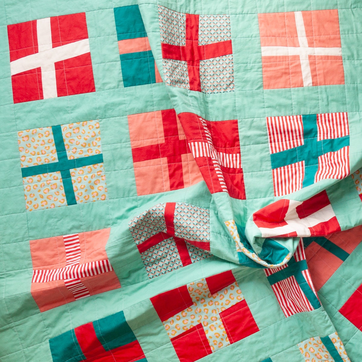 Gift Wrap Quilt Pattern | PDF - Etsy