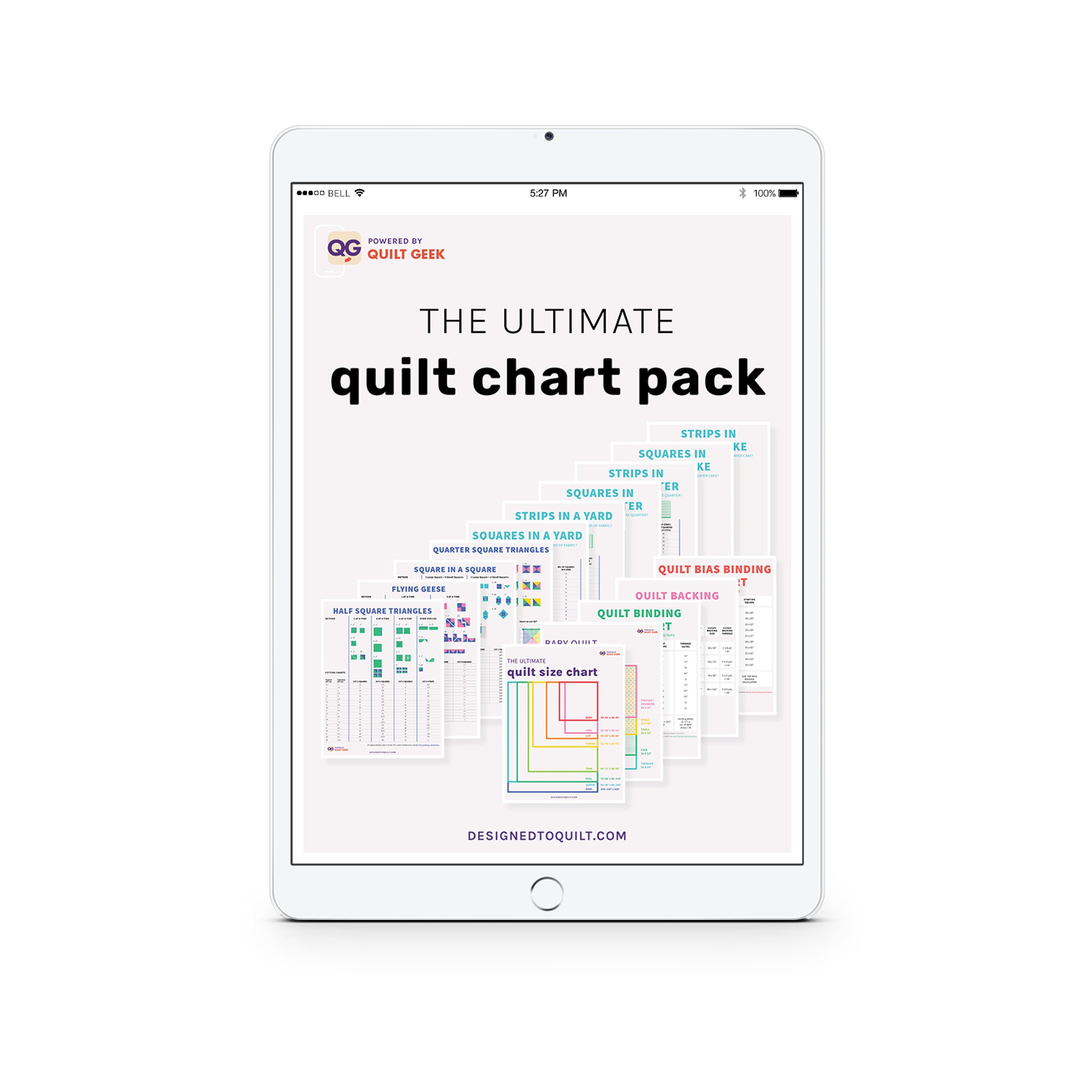 The Ultimate Quilt Chart Pack - Etsy