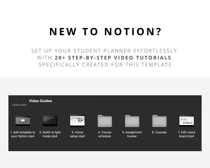 Notion Student Planner Template Notion University Template Academic ...