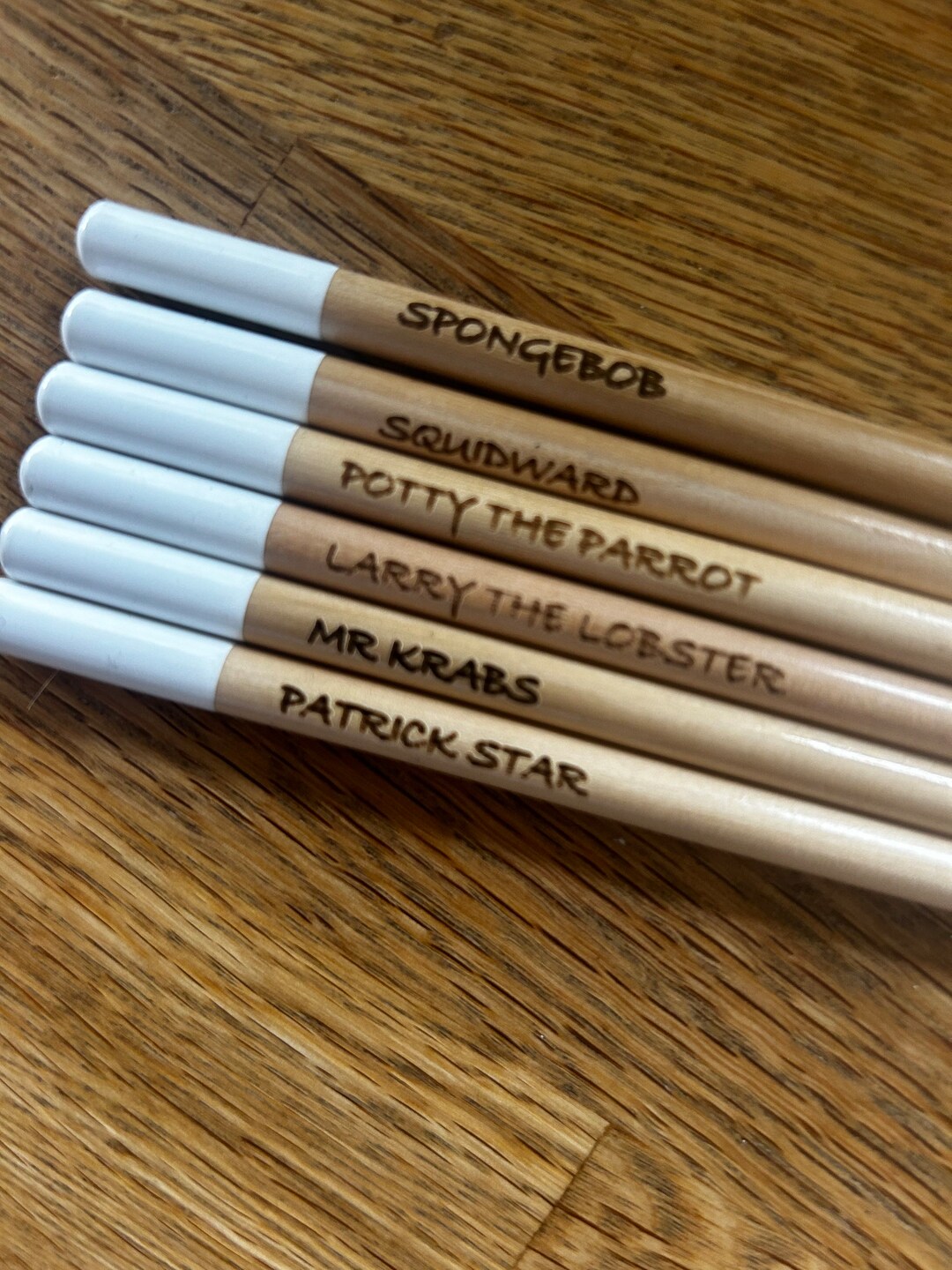 Spongebob Fans Pencil Set - Etsy UK