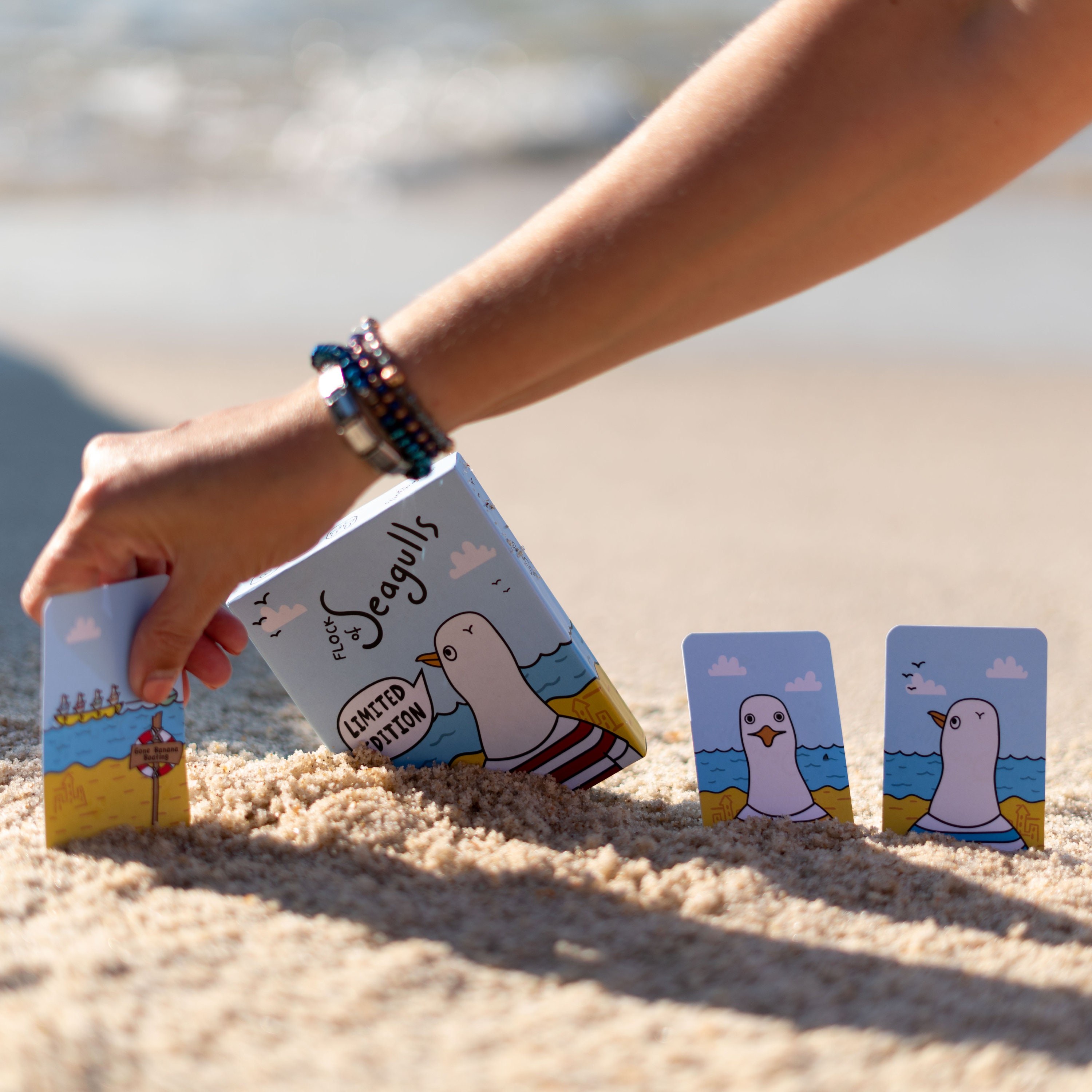 Flock of Seagulls Card Game UK Handmade Card Games for Whole - Etsy