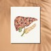 Mosaic Liver, Galbladder, Pancreas Watercolor Print, Anatomy Art, Liver ...