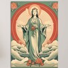 Mary Magdalene Modern Christian Art, Eclectic Catholic Home Decor ...