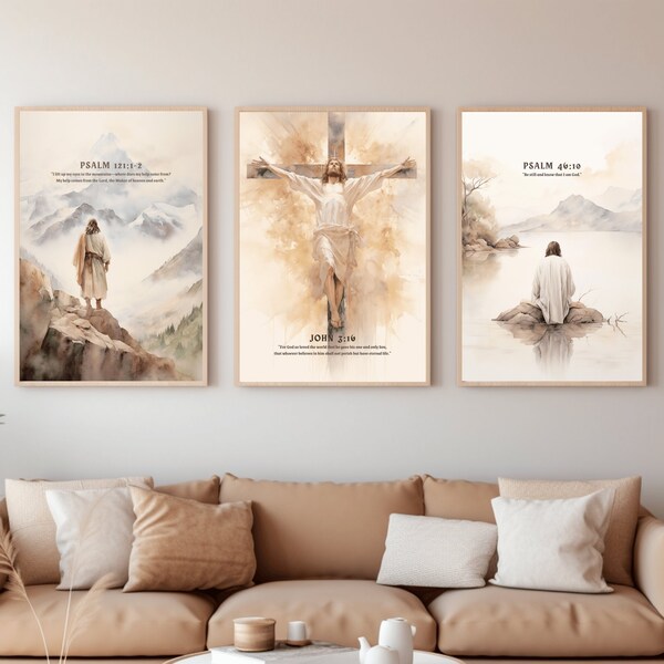 Modern Christian Art - Etsy