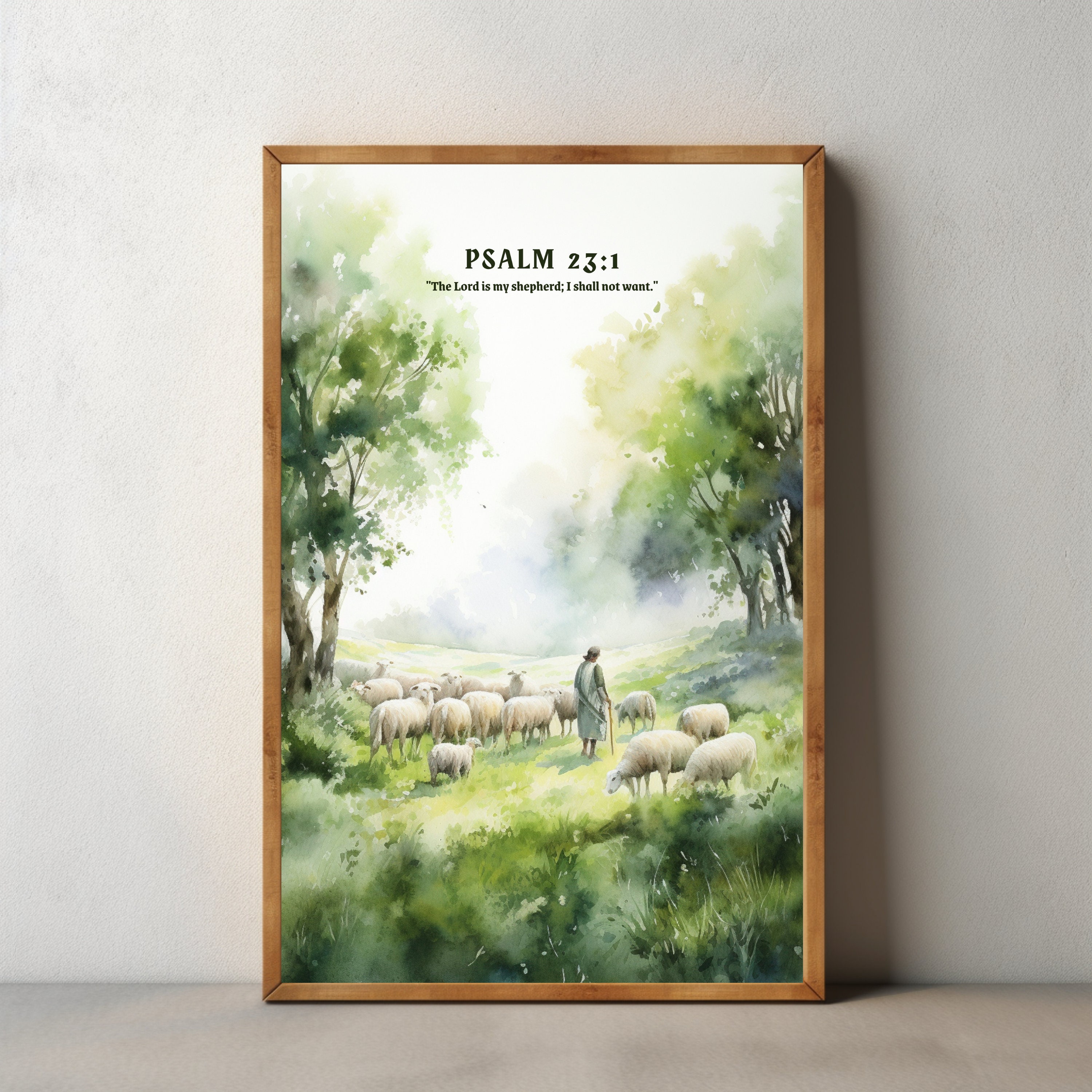 Printable Modern Christian Art Bible Verse Poster Earth Tone - Etsy