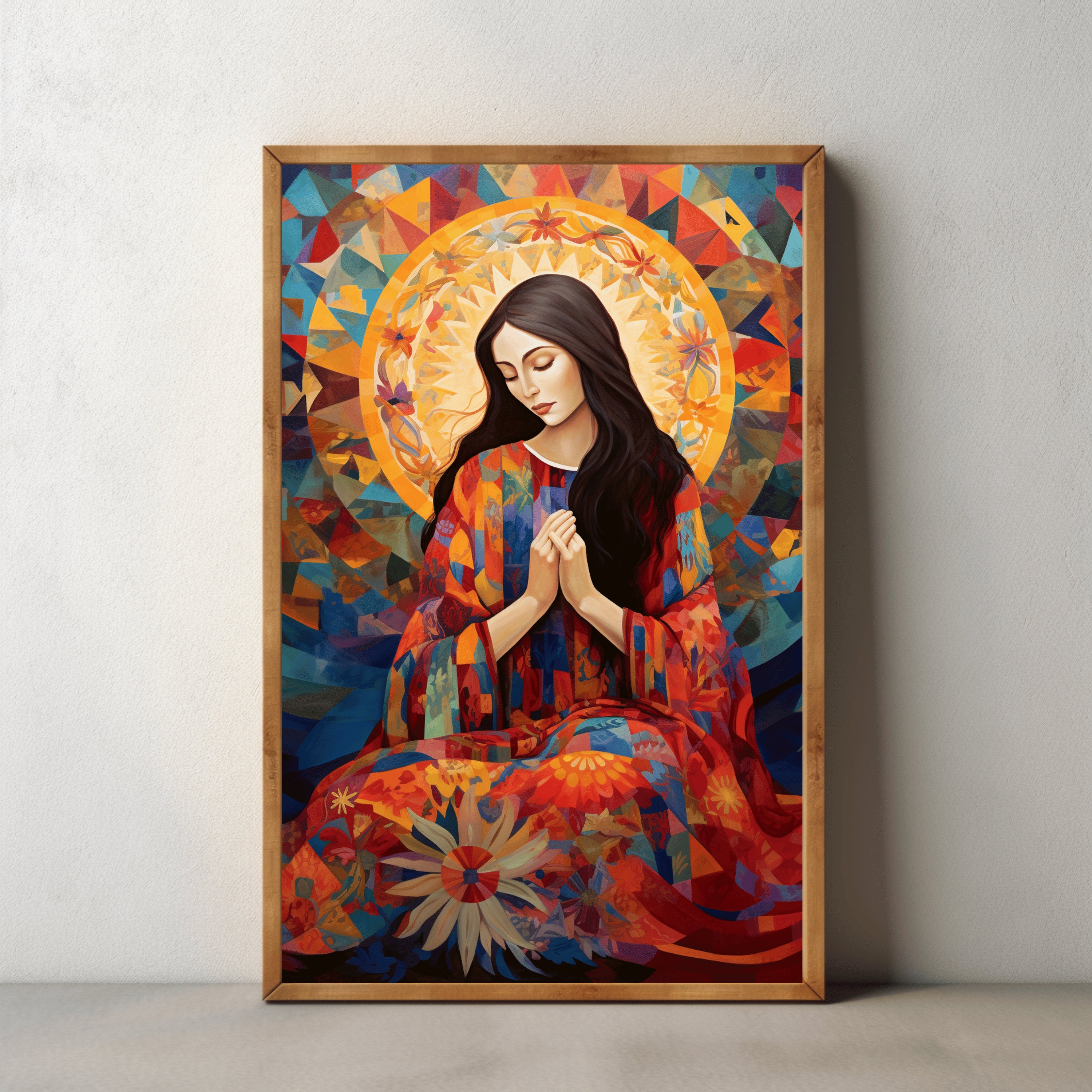 Women of the Bible Set of 3 Prints, Femail Saints Modern Christian Art ...