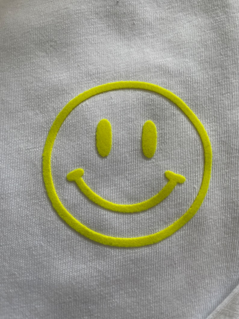 Smiley Aufbügler Bügelbild Patch Plot Bügelbild Zum Etsyde