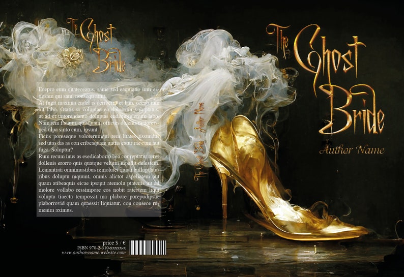 Premade Book Cover - the Ghost Bride - Etsy