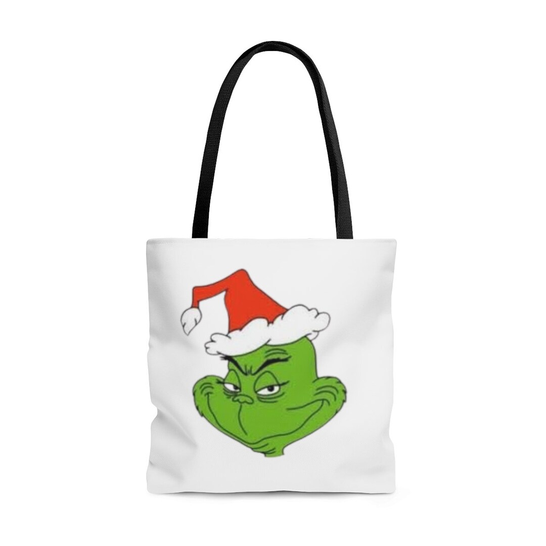 The Grinch Christmas Funny Bag, Grinch Funny Tote, Cute Christmas Purse ...